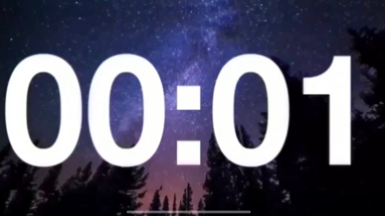 1 second timer - YouTube