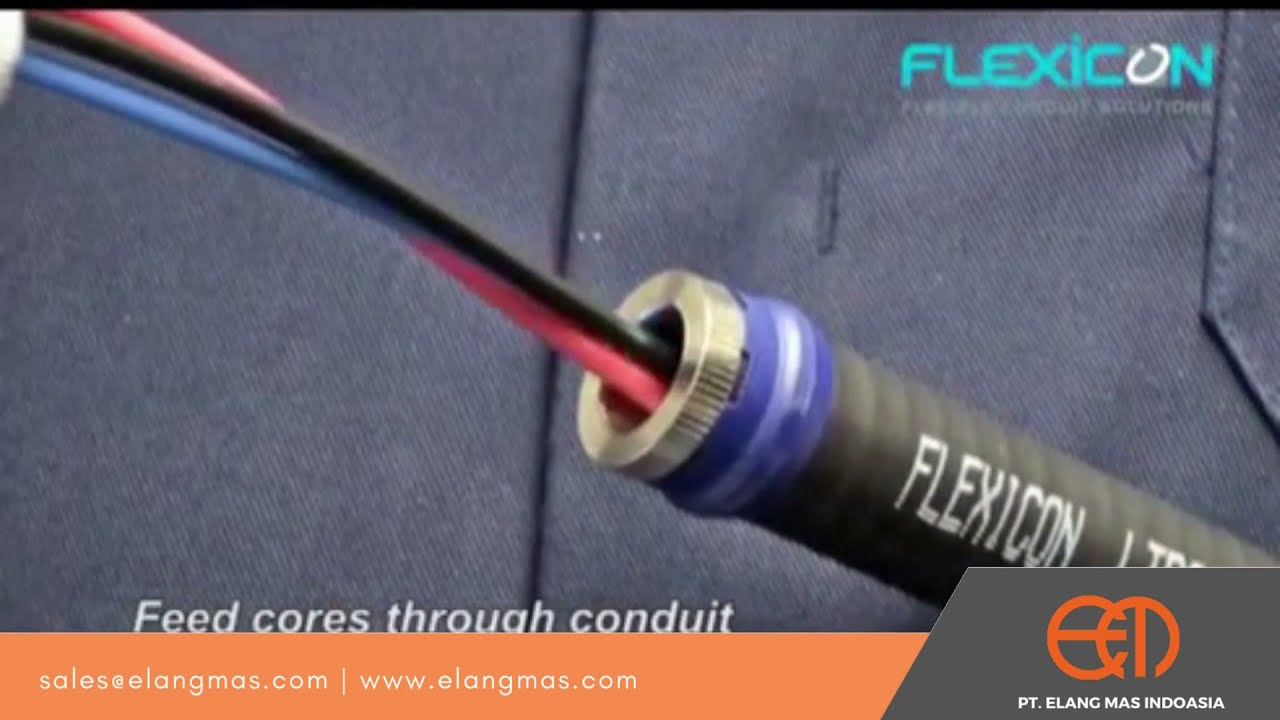 FLEXICON EXD Flameproof Barrier Glands (Metric Threads) - YouTube