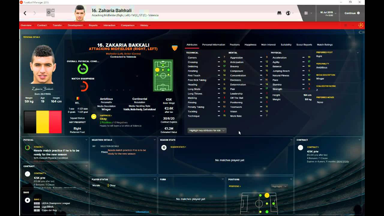 FM16 Valencia Part 1 - YouTube