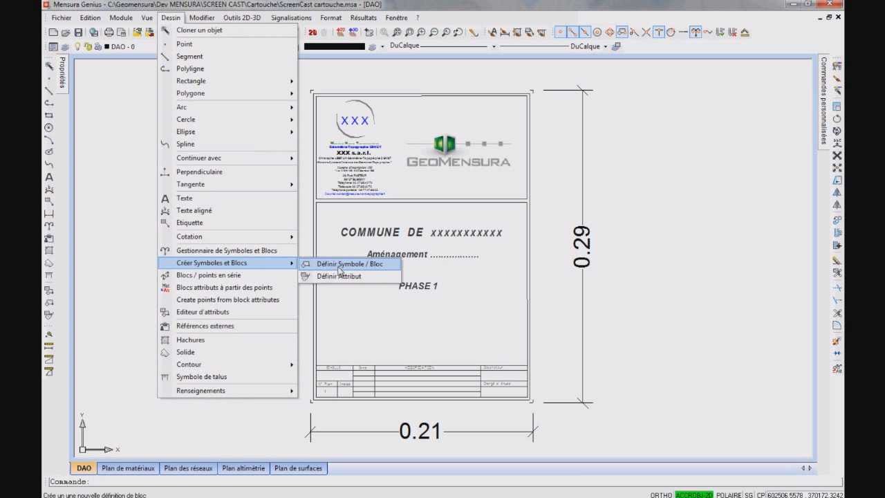Mensur'Astuces : Créer son cartouche - YouTube