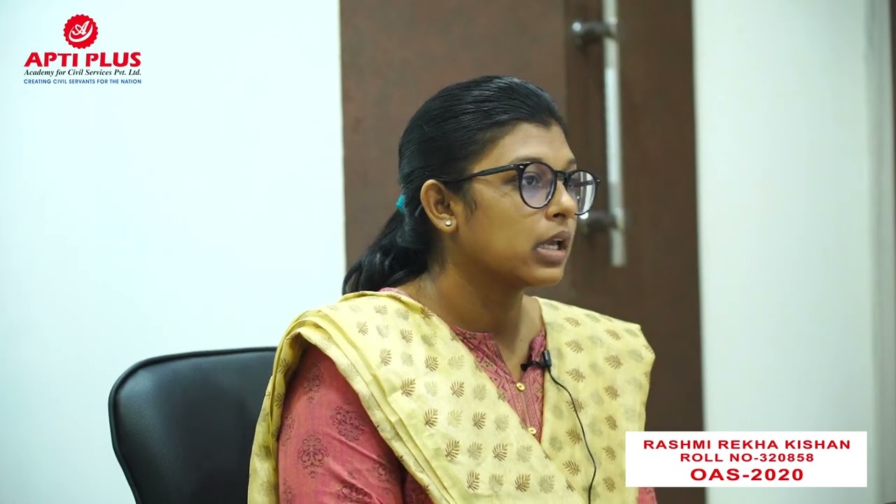 RASHMI REKHA KISHAN ROLL - Rank 340- OAS 2020 - 21 ( CLASSROOM STUDENT ...