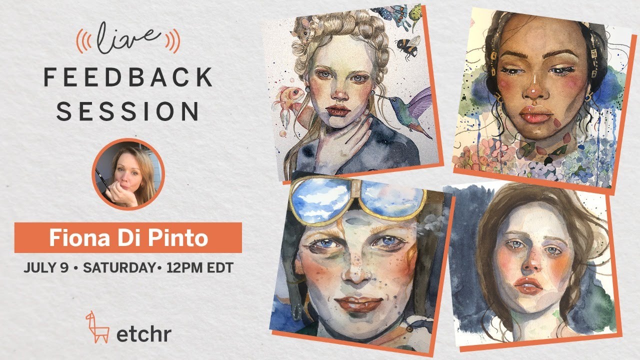 Feedback Session with Fiona Di Pinto (Etchr Resident Artist) - YouTube