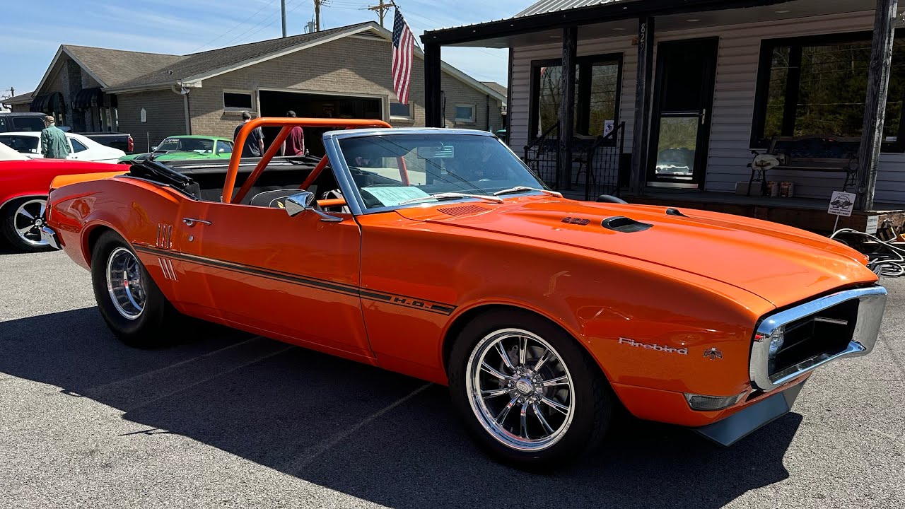 Test Drive 1968 Pontiac Firebird Convertible Big Block SOLD $40,900 ...