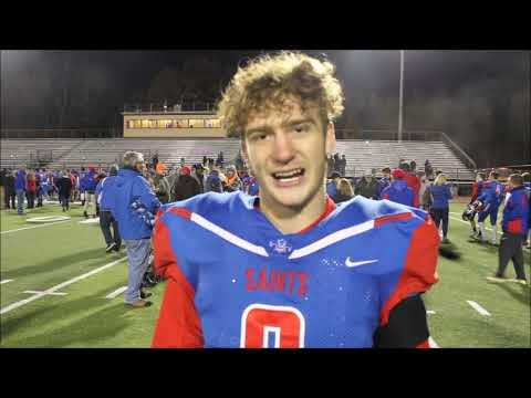 Interview with Saint Clair 2019 RB Ethan Mahn - YouTube