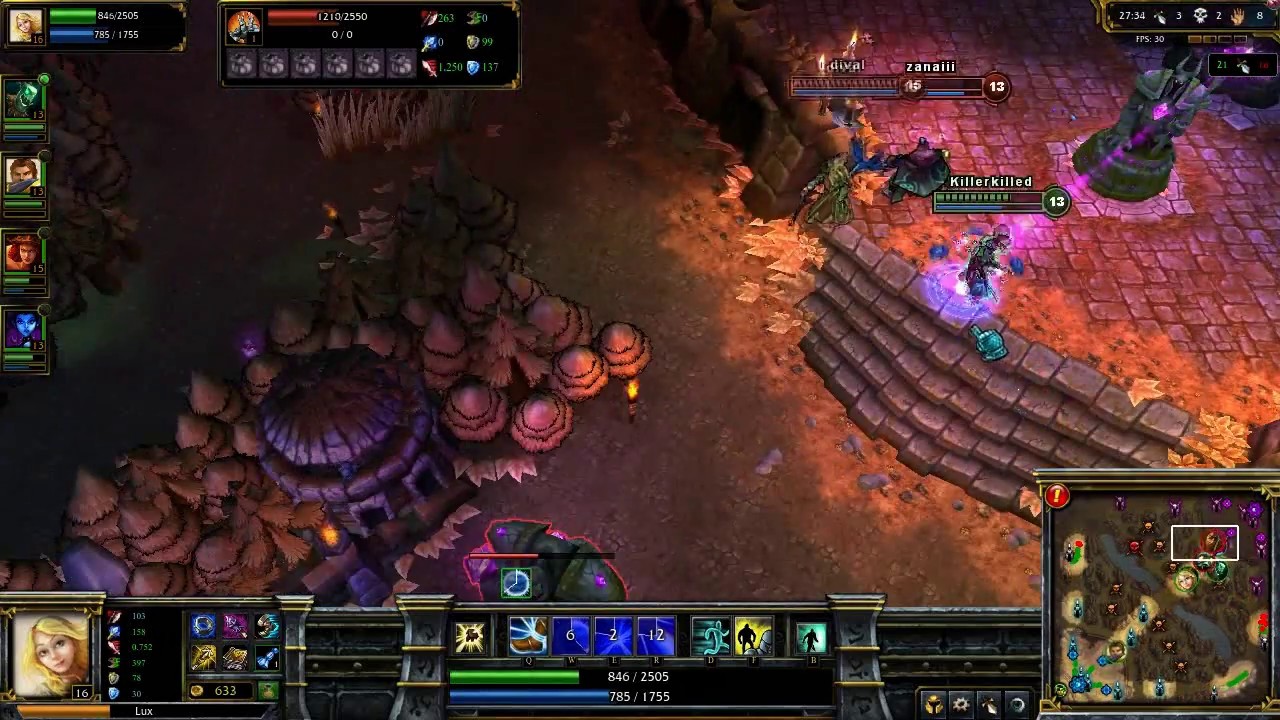 League of Legends - Lux Gameplay - YouTube