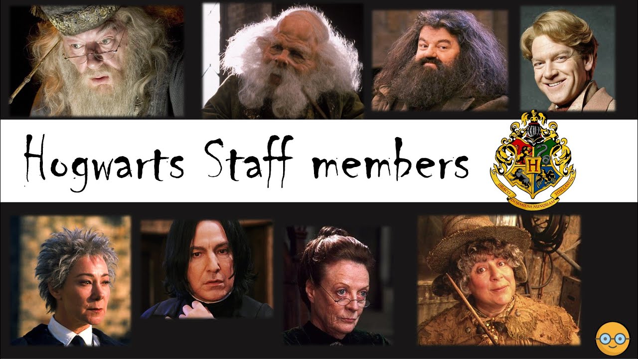 Some of the Hogwarts's staff members [Updated]. #harrypotter - YouTube