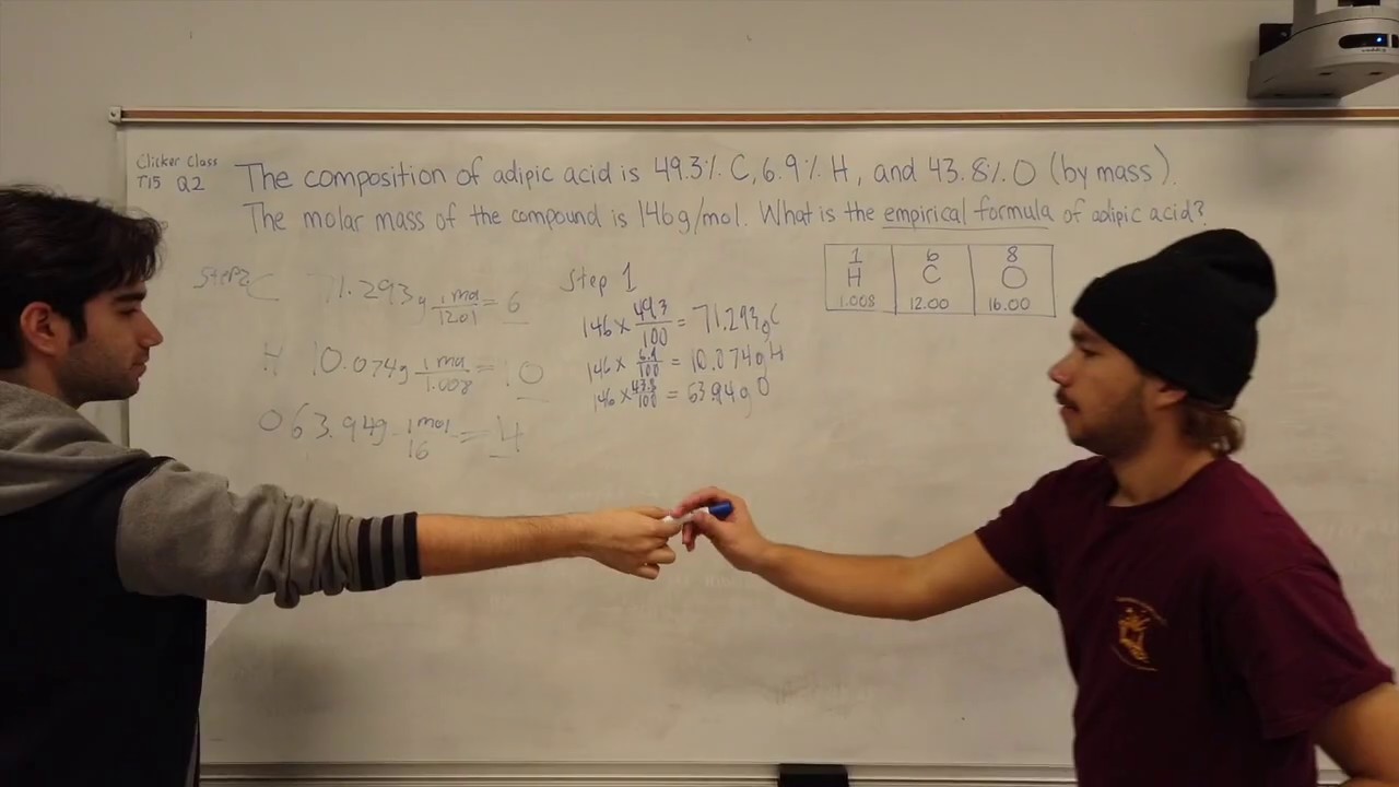 CHE166 F19 Lehman - Topic 15 (Empirical and Molecular Formula) - YouTube