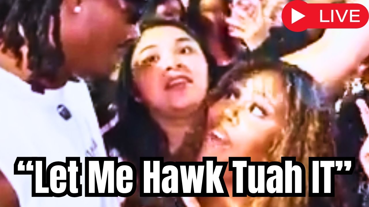 "My Hawk Tuah Game Strong"...Female Nature on FULL DISPLAY Around ...