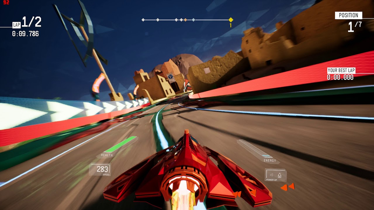 Redout: Enhanced Edition Stage 11 Race 1: Veteran gold - YouTube