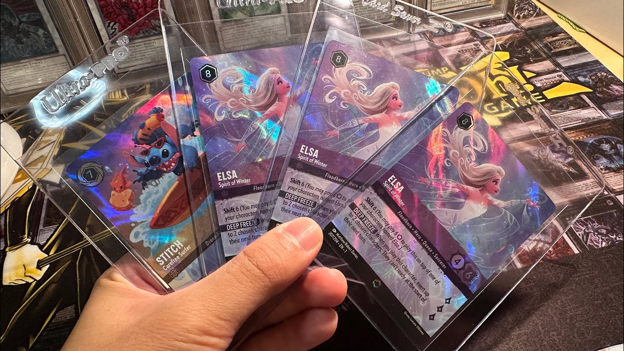 $6000 PSA Submission! Disney Lorcana Enchanted Elsa, LOB Dark Magicians ...