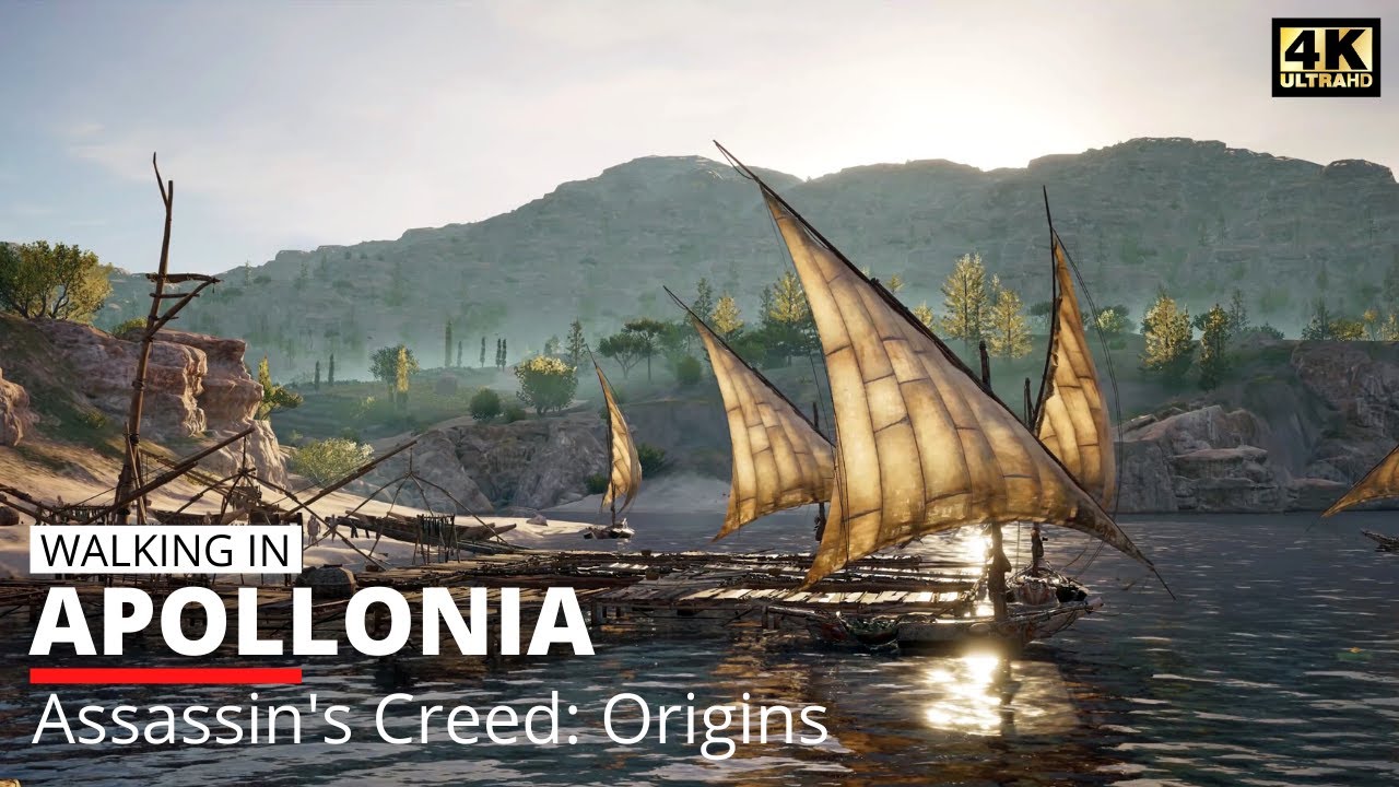 Walking in Ancient City of Apollonia - Assassin's Creed: Origins - YouTube