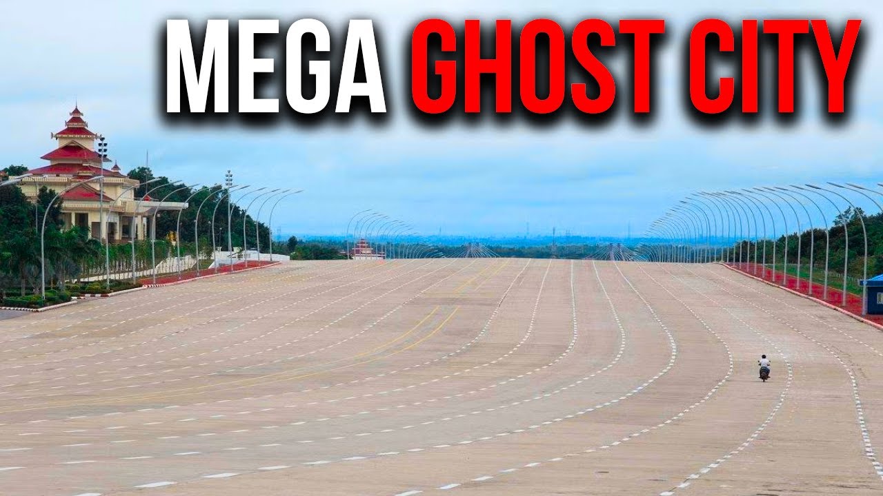 Abandoned Myanmar's $4BN Controversial Mega Ghost City - YouTube