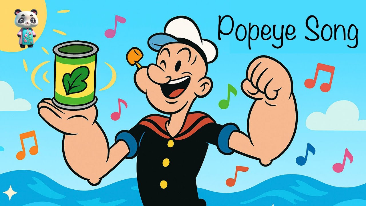 Popeye Song - Spinach Makes Me Strong | Kids Songs | Super Simple Songs ...