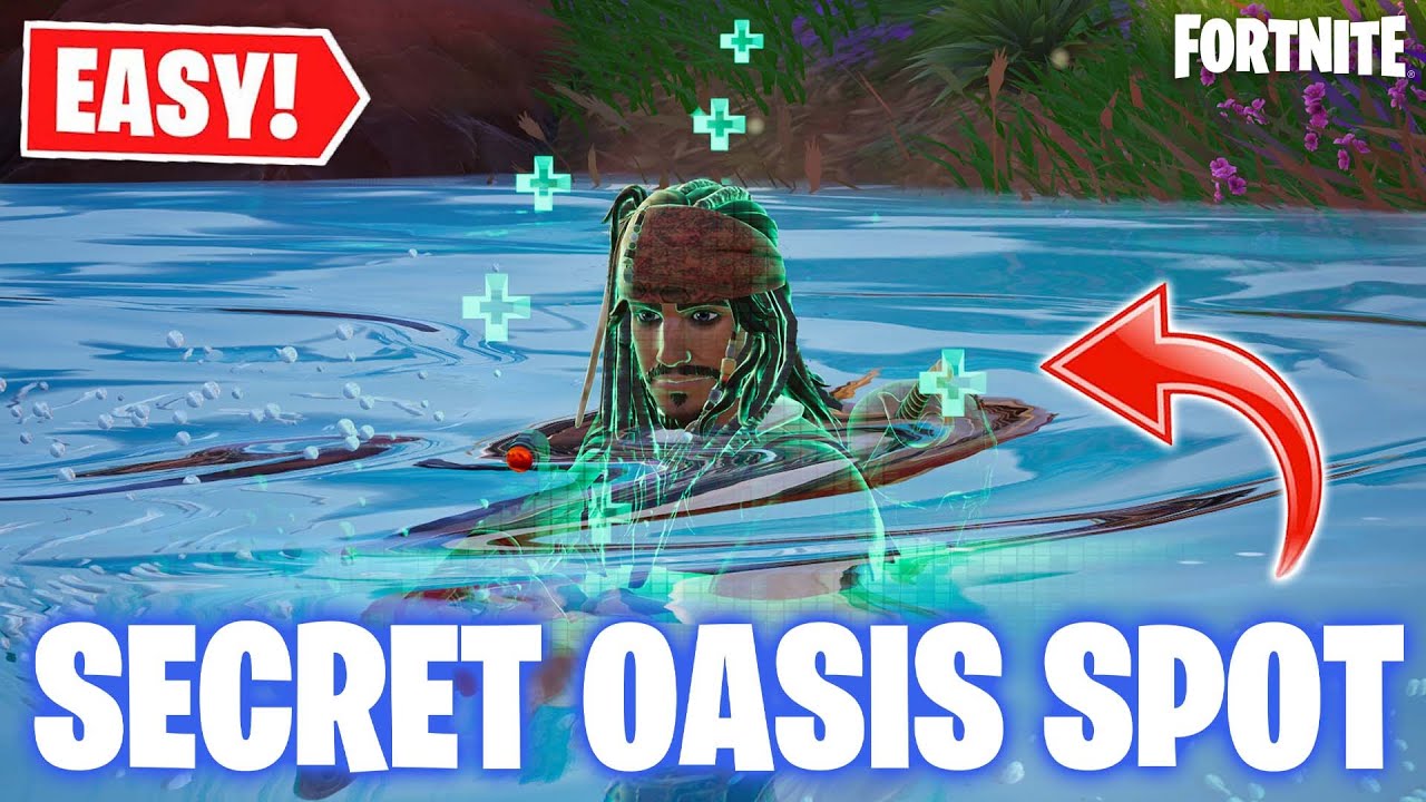 How to *EASILY* Restore health or gain shields from an Oasis Pool ...