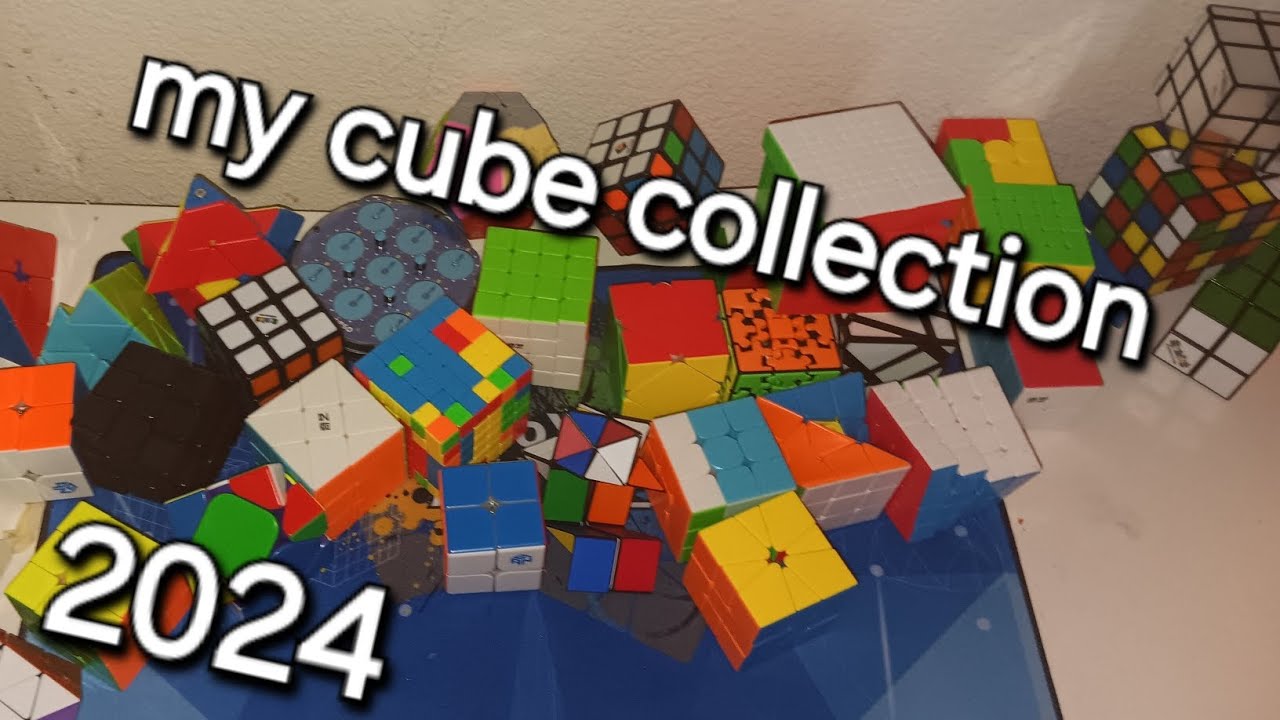 my cube collection 2024 - YouTube