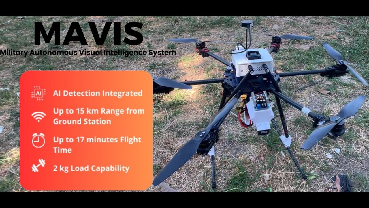 MAVIS (Military Autonomous Visual Intelligence System) Drone for ...