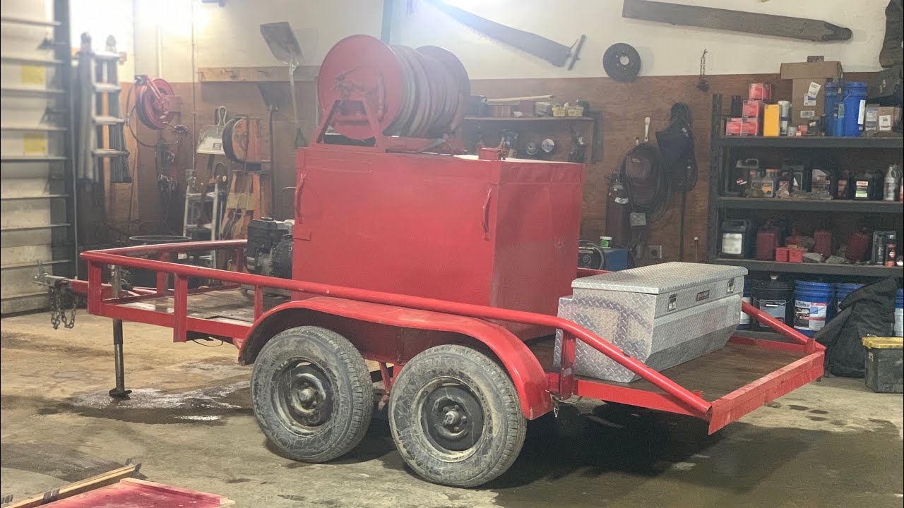 New to me fire trailer build pt:1 - YouTube
