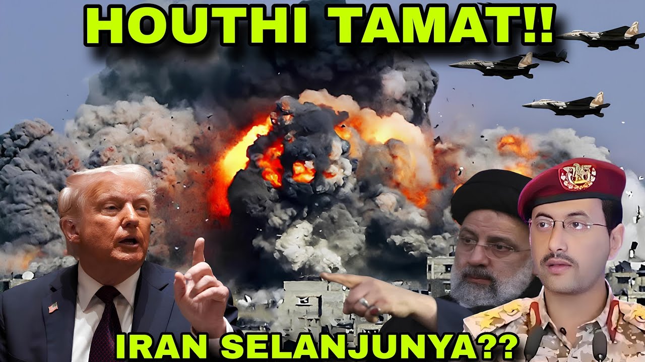 HOUTHI DI BASMI AS SAMPAI TUNTAS!! IRAN DALAM BAHAYA!!! - YouTube