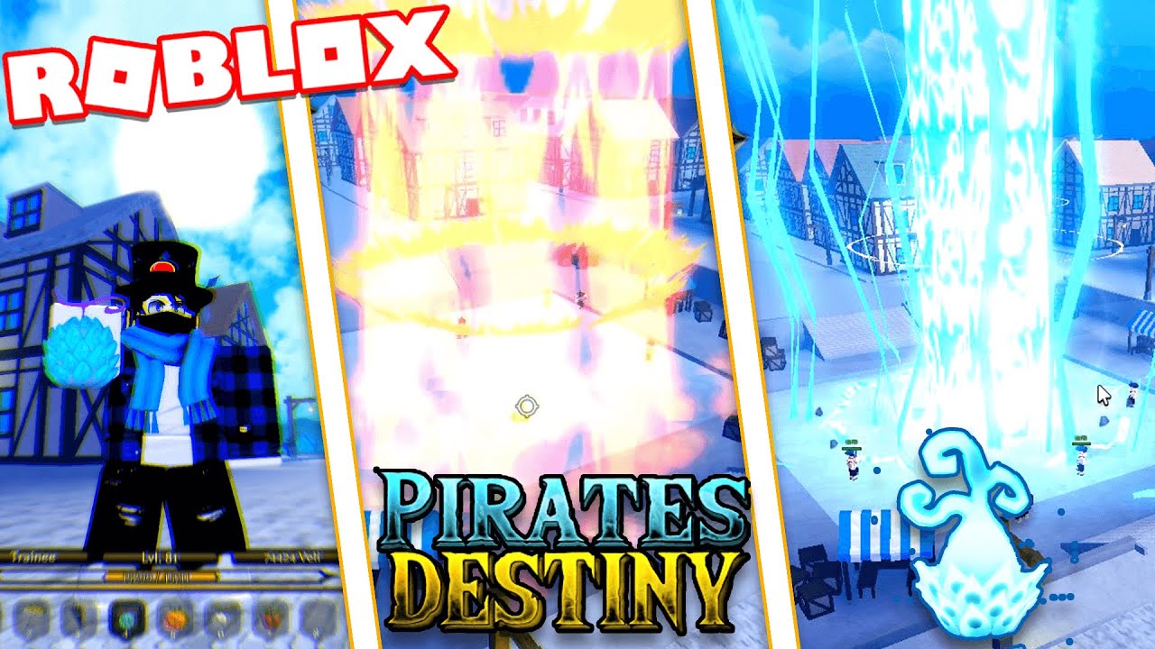 🔥The NEW BEST ONE PIECE GAME🔥 | Pirate's Destiny | Showcase fruits ...