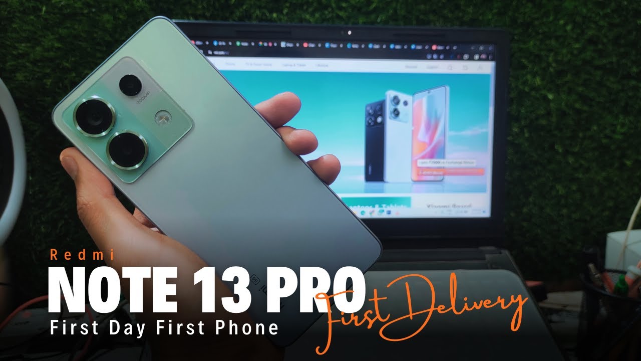First Day First Phone Delivery | REDMI Note 13 Pro | Purple Colour ...