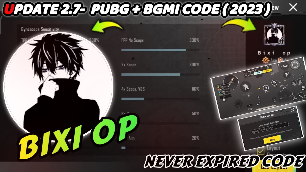 UPDATE 2.7 | BIXI OP SENSITIVITY | BIXI OP SENSITIVITY CODE | BIXI OP CONTROL CODE | BIXI OP ...