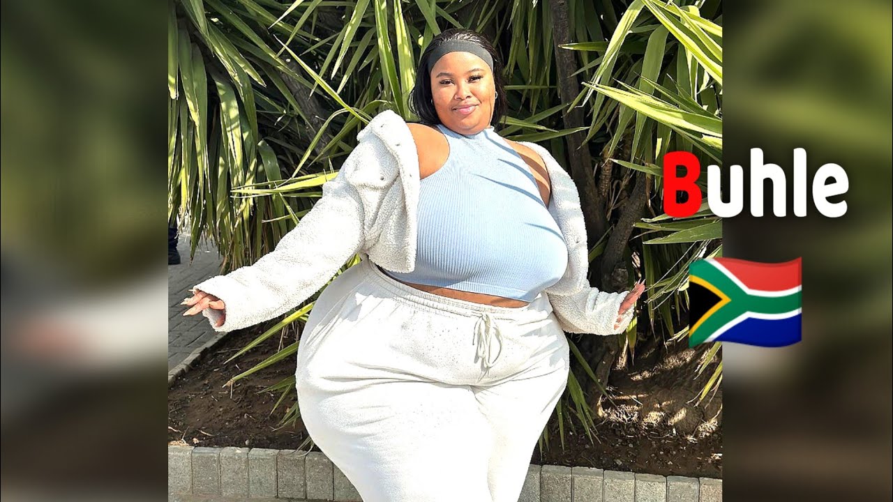 Buhle Dhlamini 😍 Stunning Voluptuous Curvy South African Plus Size Fashion Model - Biography ...