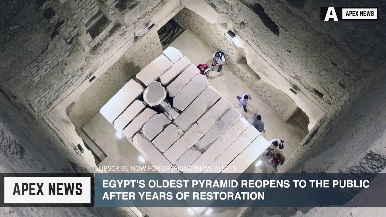 Egypt's oldest pyramid reopens to the public after years of restoration ...