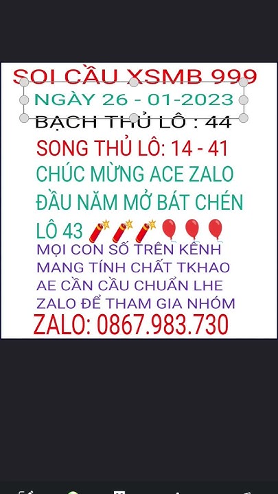 Soi cầu xsmb 999 26-1|Zalo mở bát chén lô 43|Soi cầu siêu chuẩn 24h|Soi cầu khổng tử|Soi cầu ...