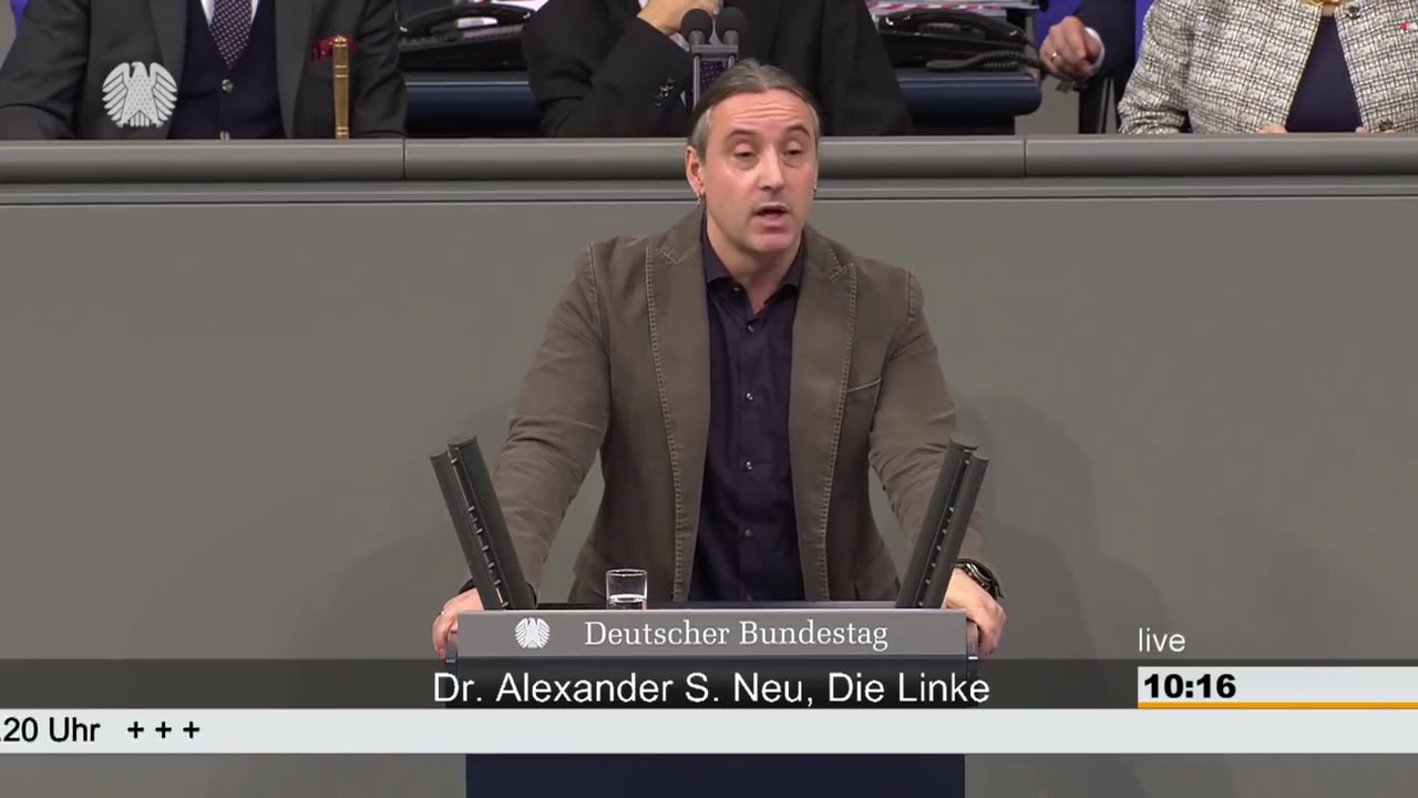Alexander Neu, MdB, DIE LINKE: Rückkehr zum Völkerrecht – Beendigung ...