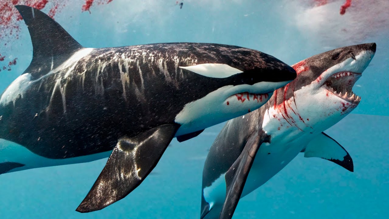 ORCA MATA TUBARÃO COM UM GOLPE | Documentário: ANIMAIS SELVAGENS E ...