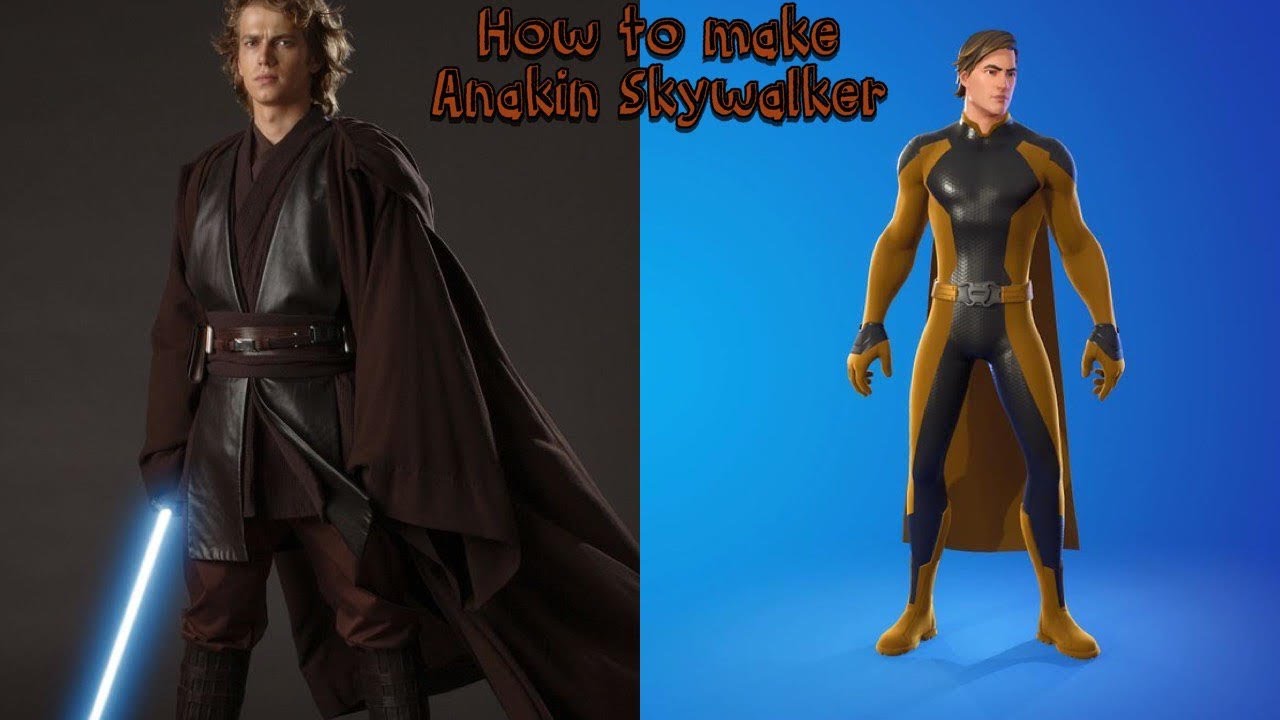 " How To Make Anakin Skywalker "| Fortnite - YouTube
