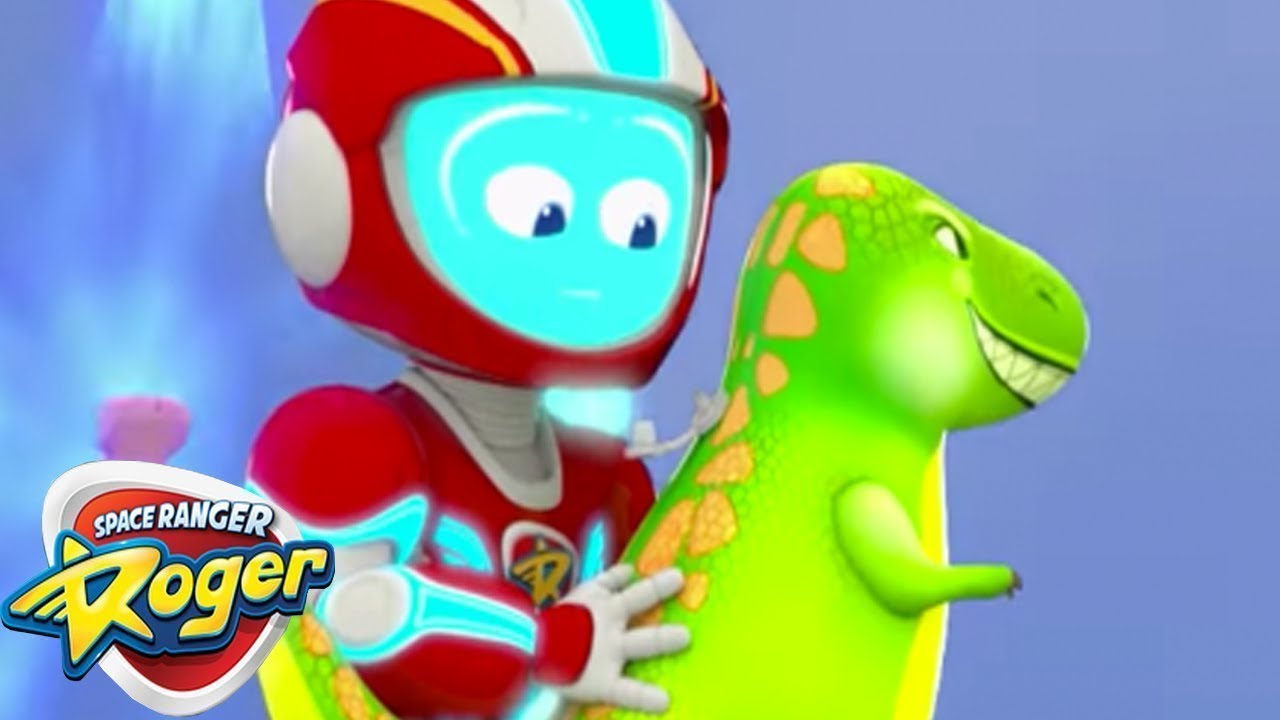 Space Ranger Roger | Balloon and Tidy Bot | Cartoons For Children - YouTube