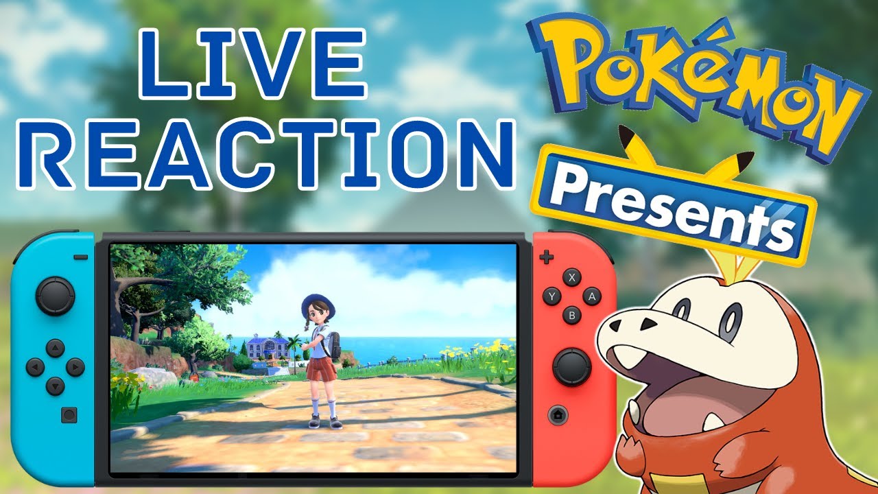 Pokémon Presents Live Reaction! Pokémon Day 2022 Live Reaction To Gen 9 ...