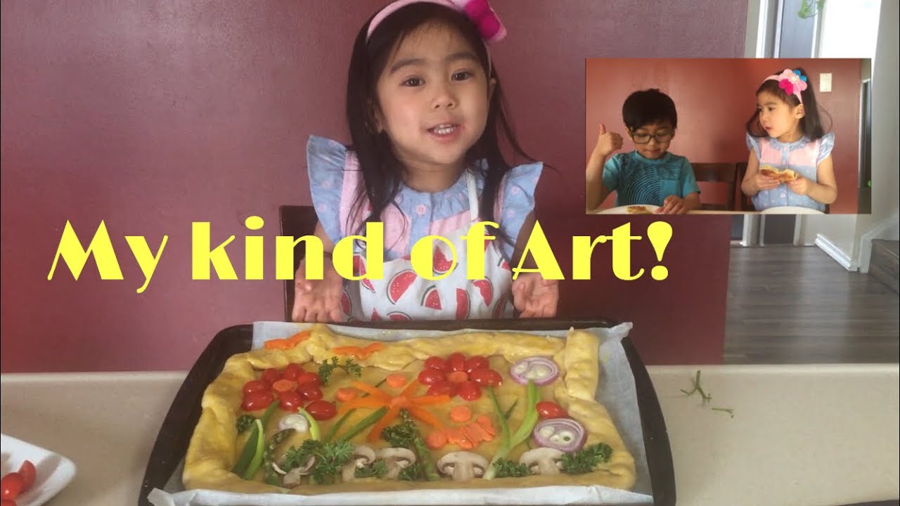 Gardenscape Bread Art | Cooking with Yana - YouTube