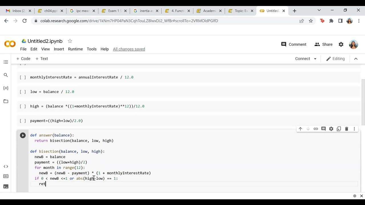 Python Recursive Bisection Search Youtube