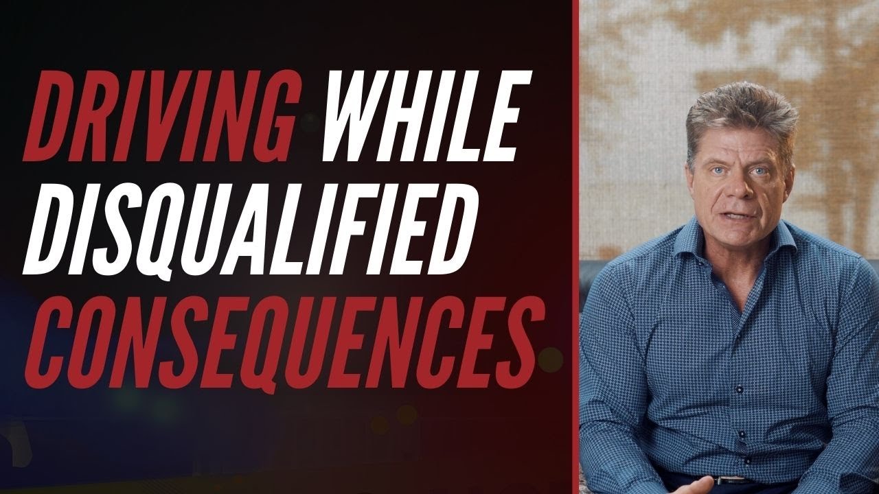 Driving While Disqualified Consequences - YouTube