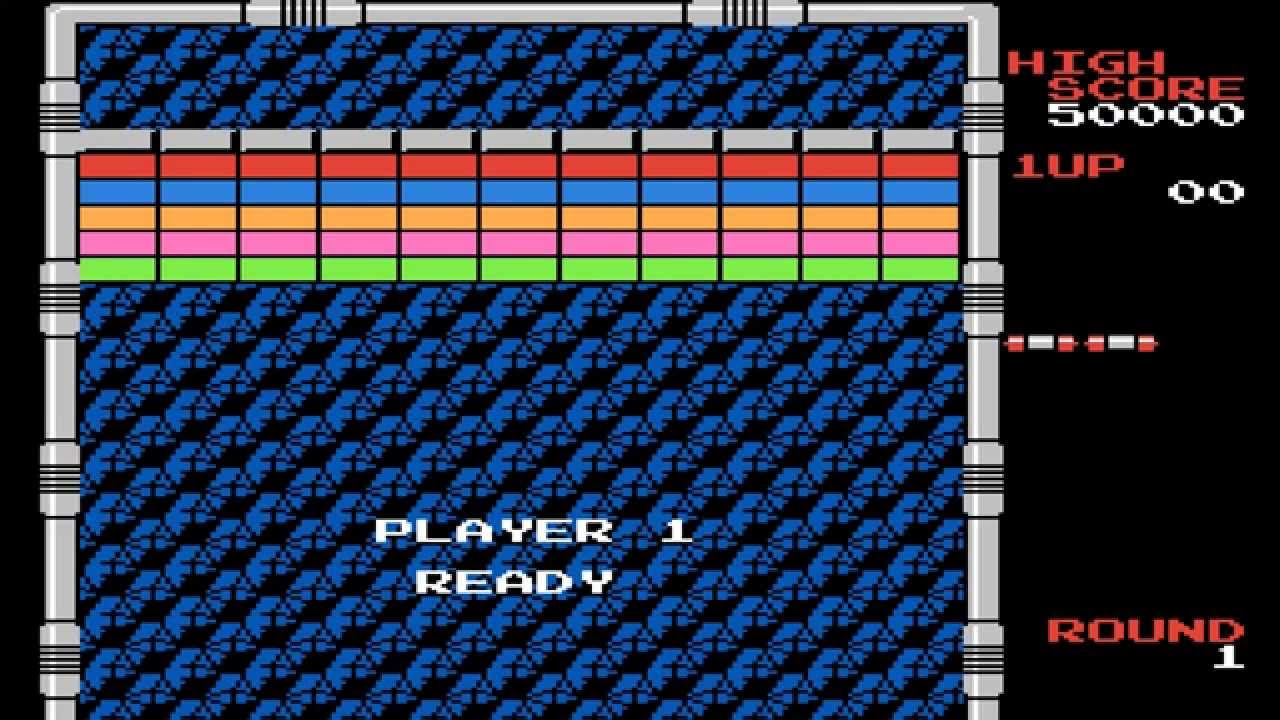 Arkanoid NES Gameplay 1987 1080P - YouTube