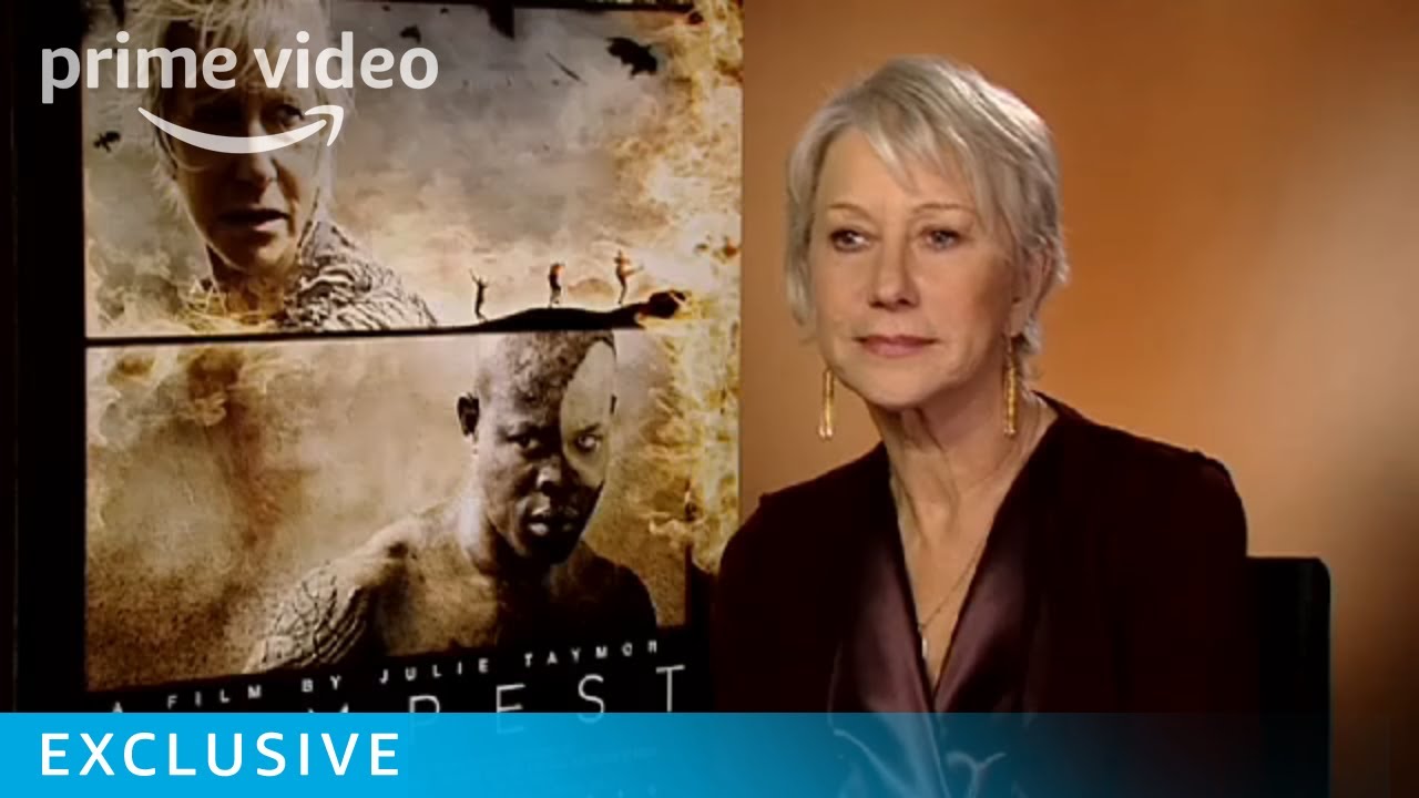 Dame Helen Mirren on Shakespeare's The Tempest & Russell Brand | Prime ...
