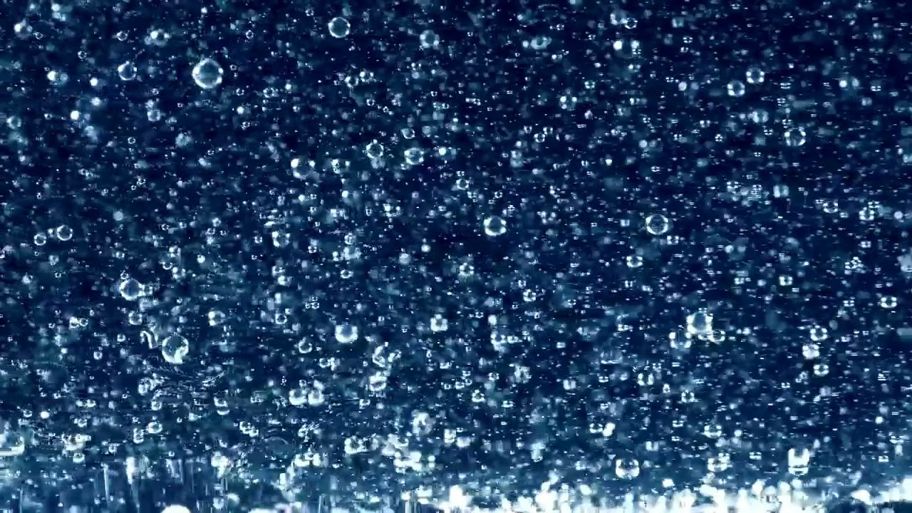 Stunning baby blue bubbles circuling the the blue container - YouTube