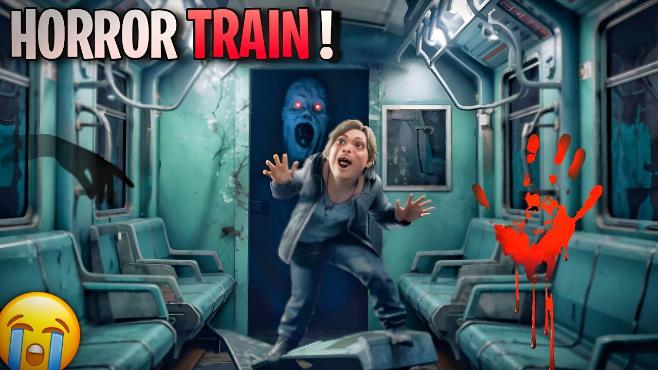 I trapped in HORROR TRAIN and can't ESCAPE! 😭 - YouTube
