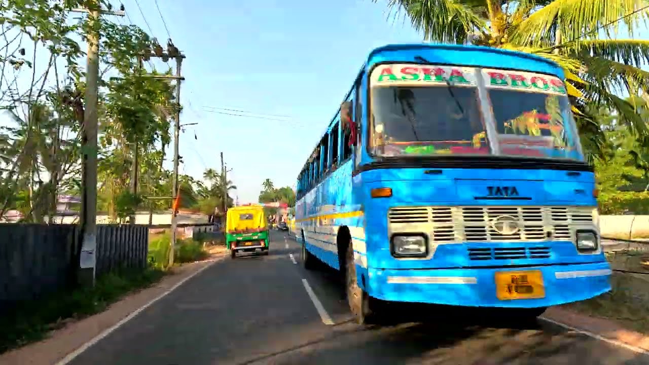 [ 4K UHD ] 🔥 SH 66 🔥 Scenic Drive State Highway 66 🔥 Arthunkal Church Road 🔥 Kerala, India 🔥 60 ...