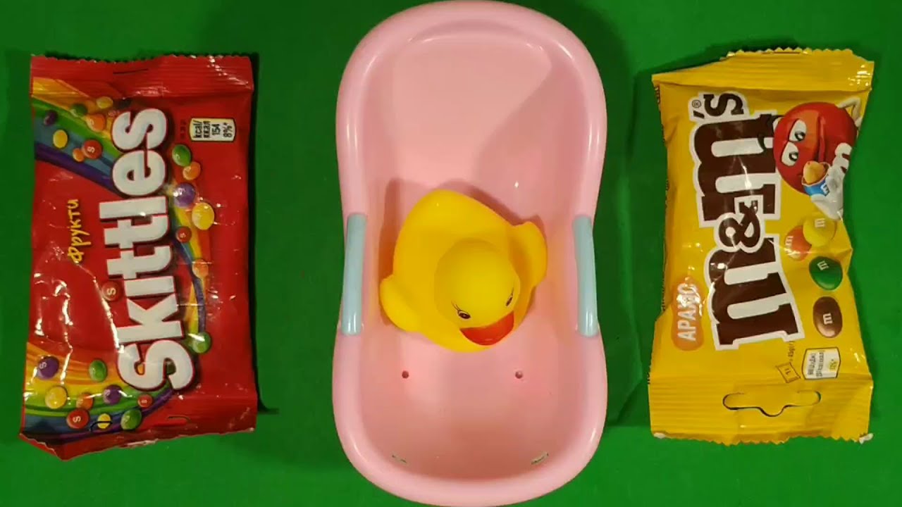 Most Satisfying Video | Magic Super Skittles, M&M's Candies Mixing ASMR ...