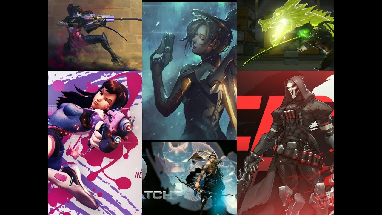 Top 10 overwatch characters - YouTube