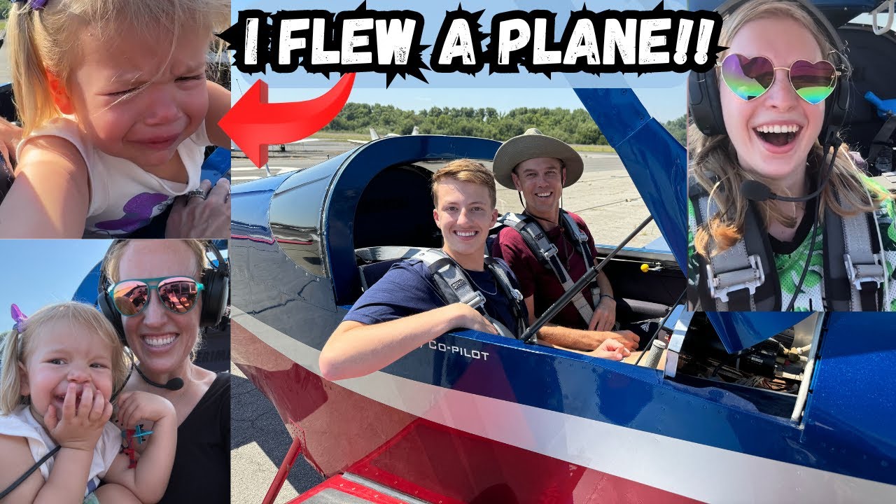 First Plane Flight! - YouTube