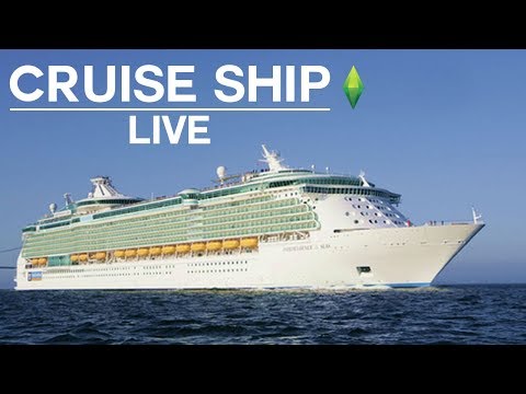 Building A Cruise Ship! | The Sims 4 Live Ep 1 - YouTube