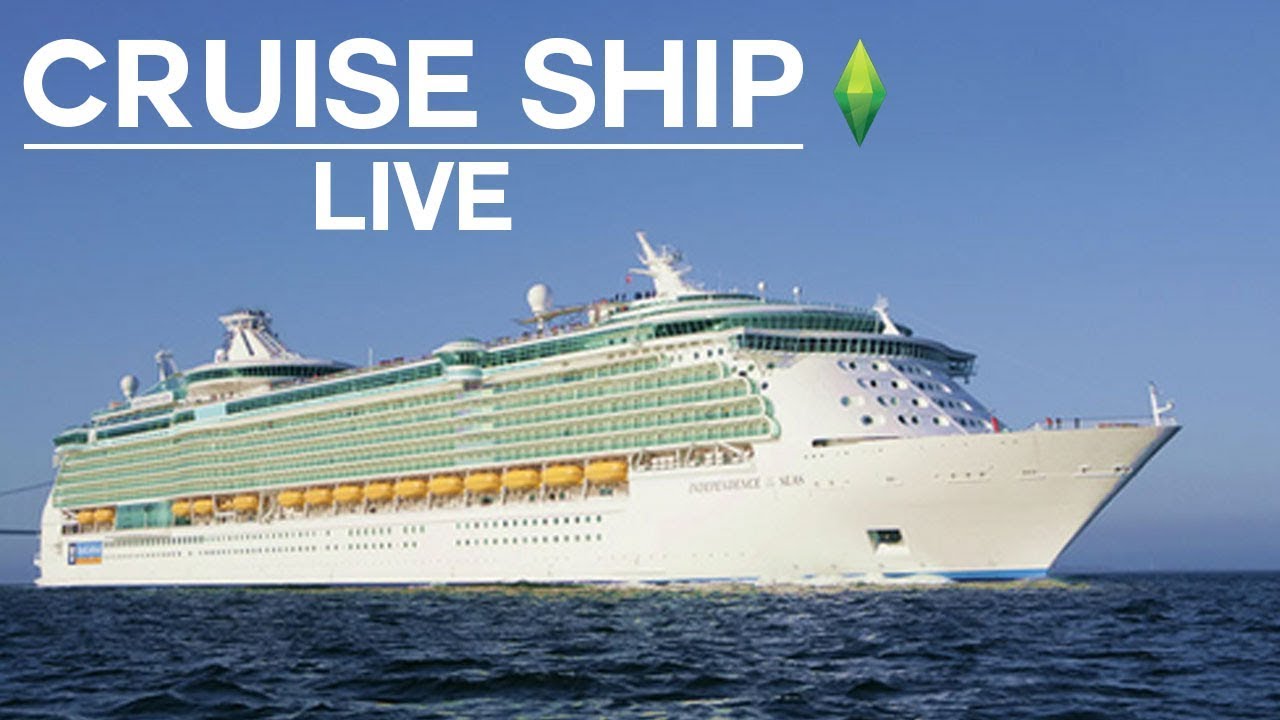 Building A Cruise Ship! | The Sims 4 Live Ep 1 - YouTube