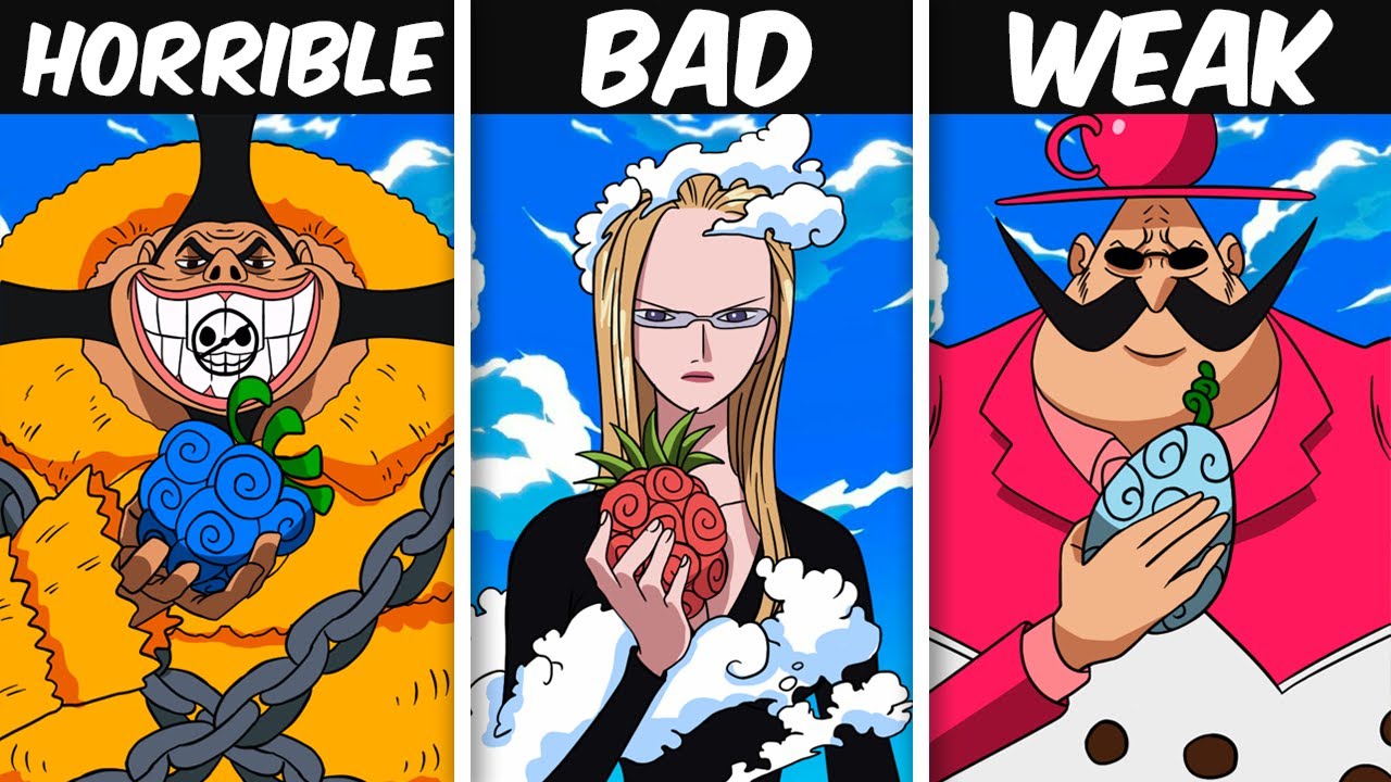 Top 10 Worst Devil Fruits in One Piece - YouTube