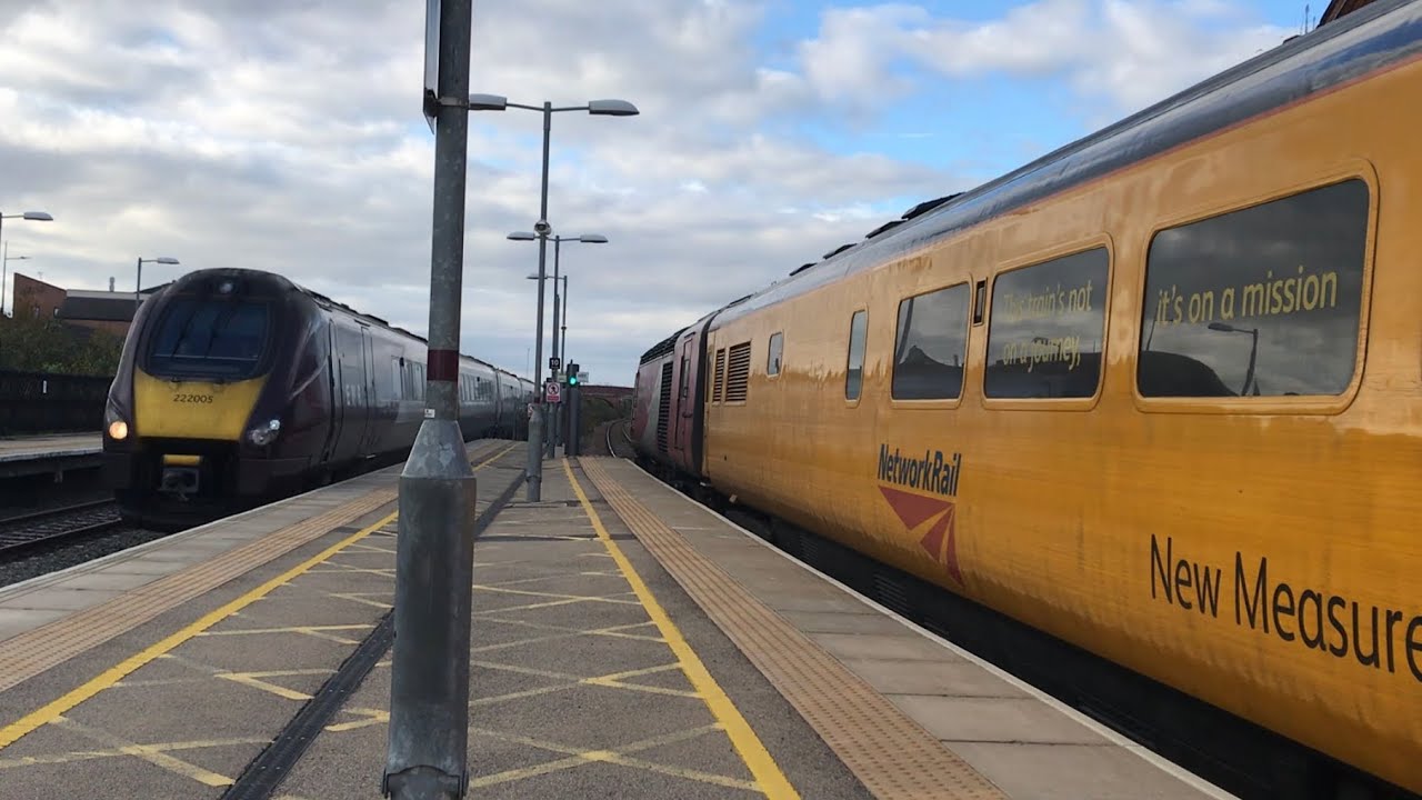 Volker rail and class 43299 + 43290 measurement train! - YouTube