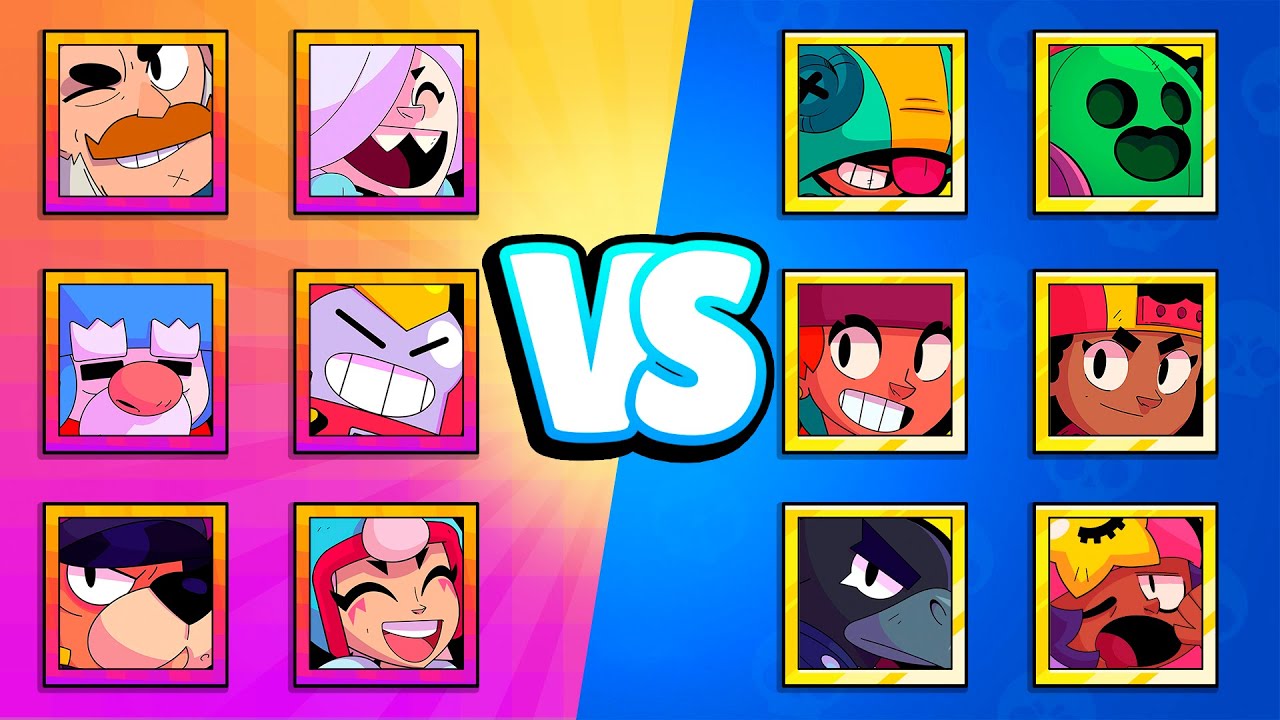 CHROMATIC VS LEGENDARY BRAWLER | Brawl Stars - YouTube