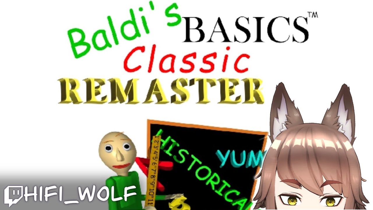WOLF ATTEMPTS BASIC MATH || Baldi's Basics - YouTube